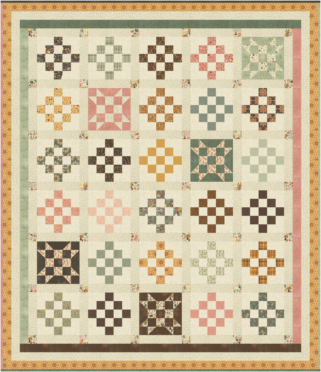 Fall Ya'll Quilt Model (Acorn Hollow Fabric) – Lella Boutique