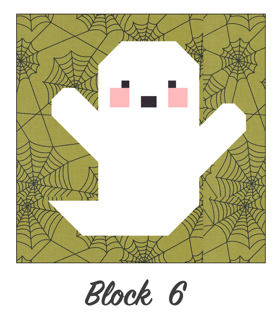 Monster Mash Block 6: Friendly Ghost – Lella Boutique