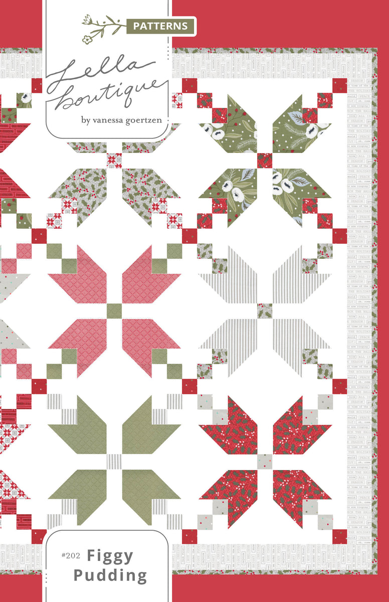 #202 Figgy Pudding - Paper Pattern – Lella Boutique